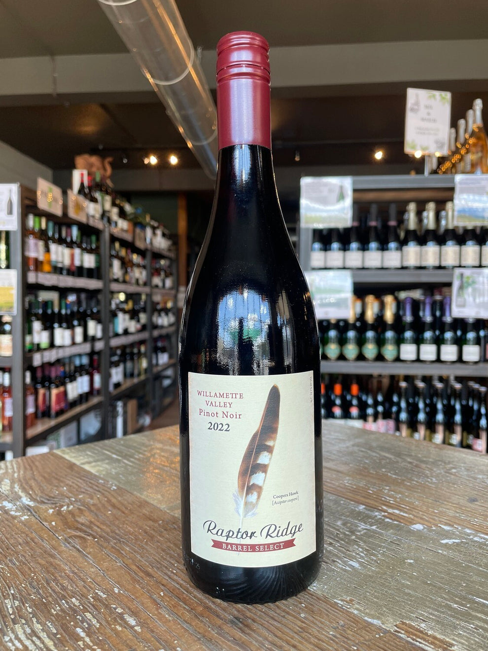 Raptor Ridge "Barrel Select" Pinot Noir 2018 – LouElla Wine, Beer ...