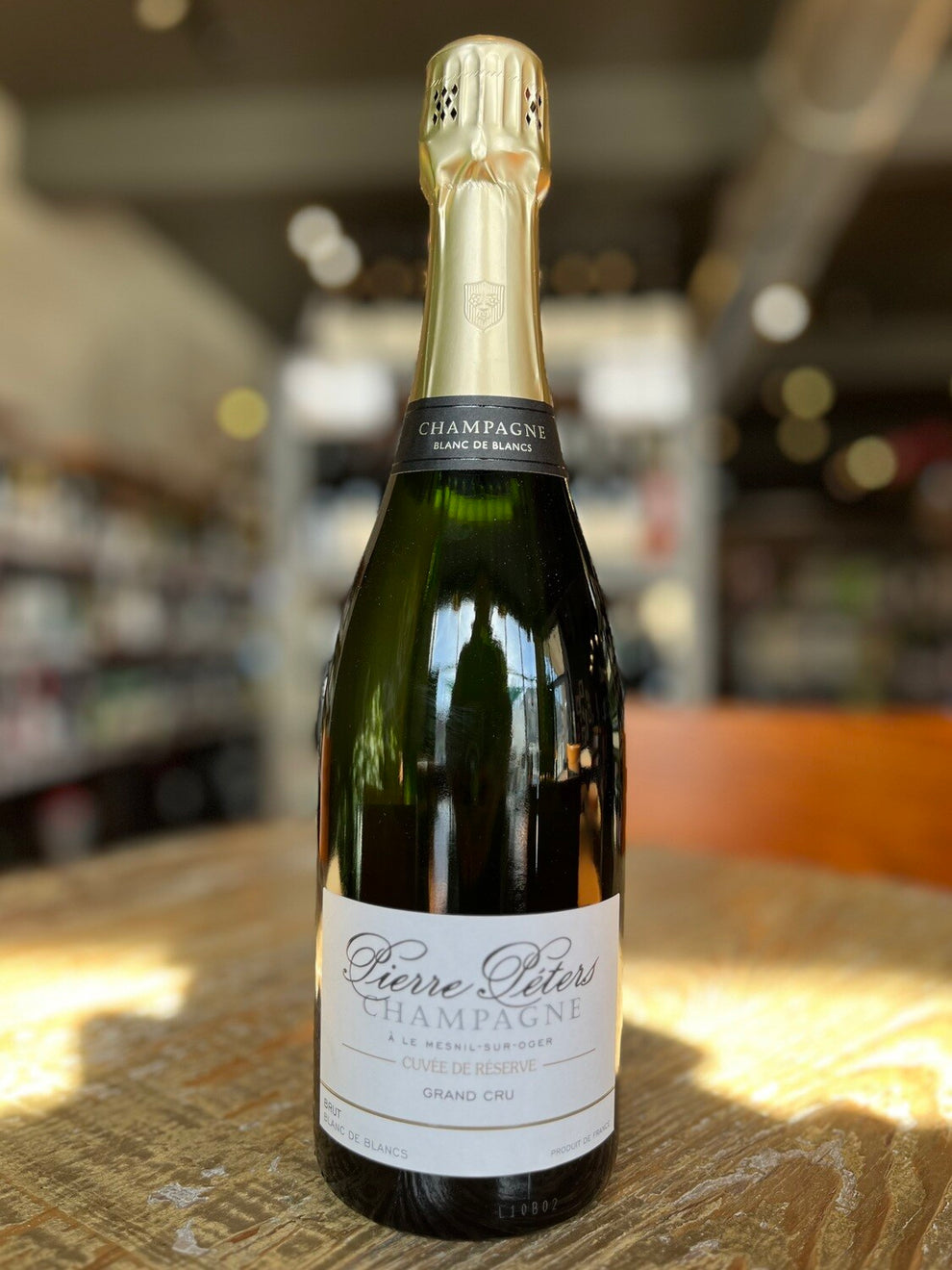 NV Champagne Pierre Peters Cuvee de Reserve Blanc de Blancs Grand Cru ...