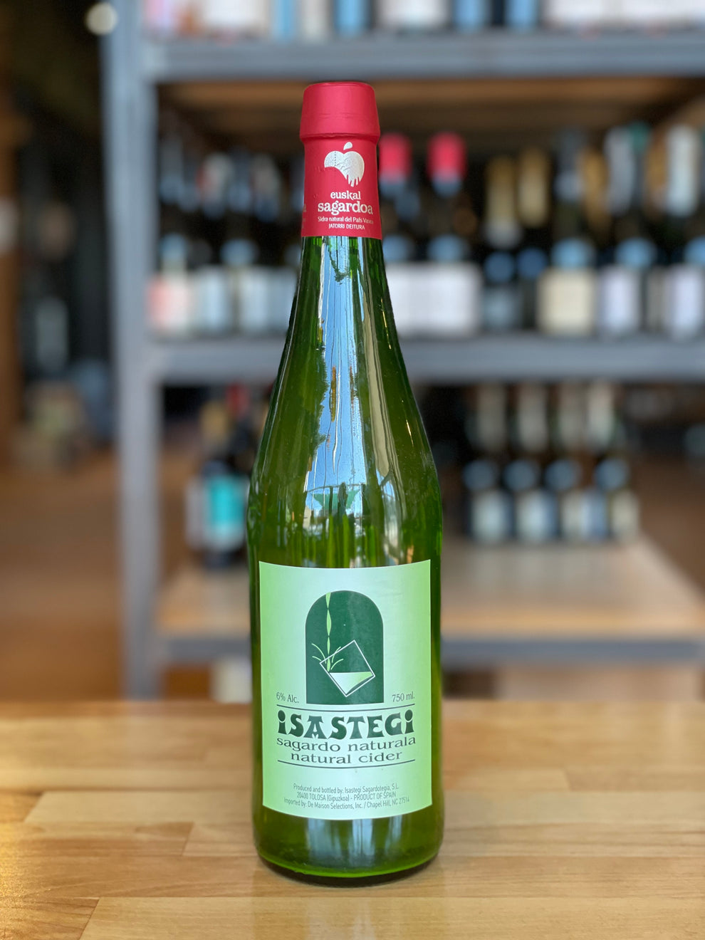 Isastegi Sagardo Naturala Cider – LouElla Wine, Beer & Beverage