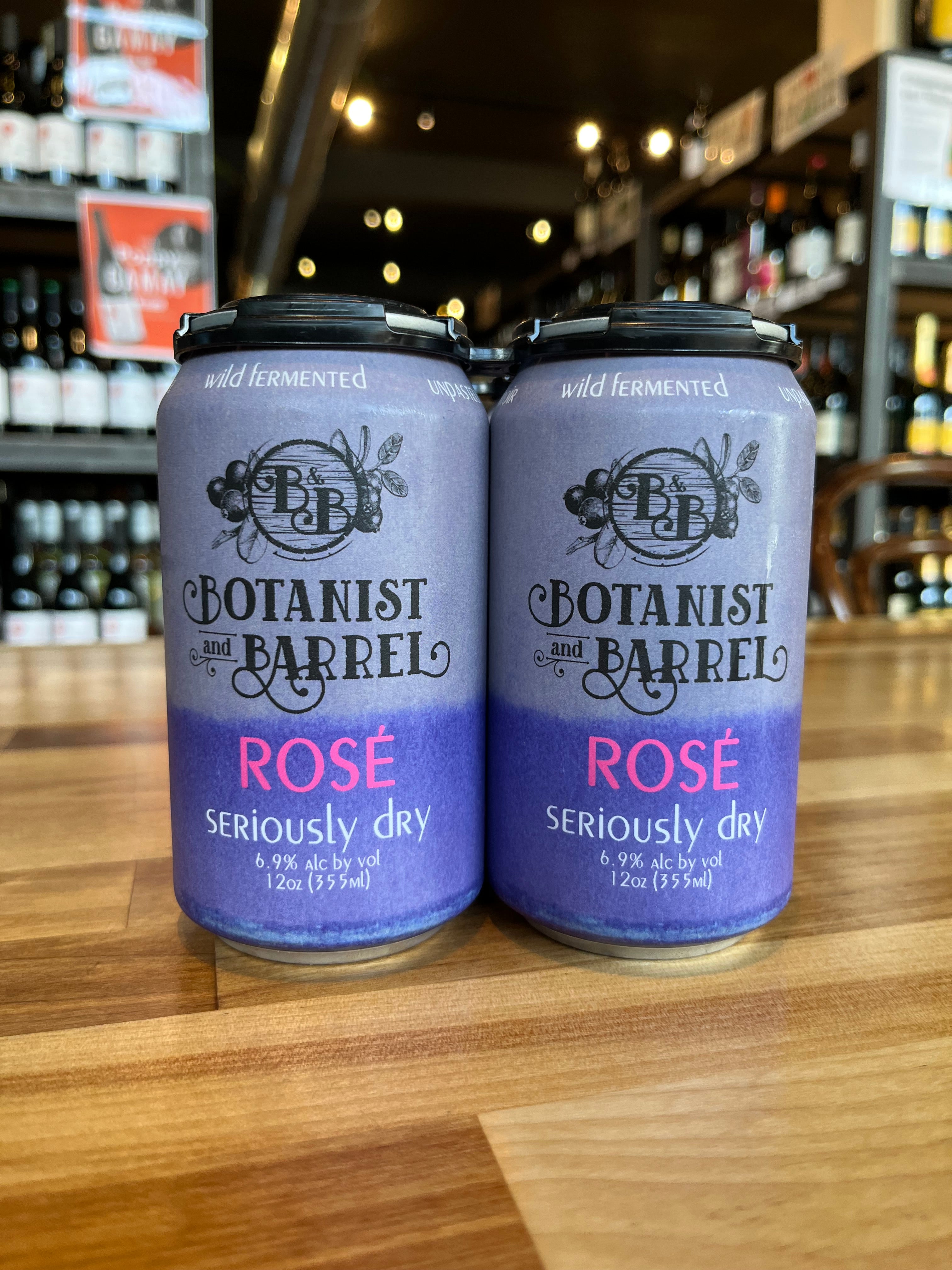 Botanist and Barrel Rose Seriously Dry – LouElla Wine, Beer & Beverage