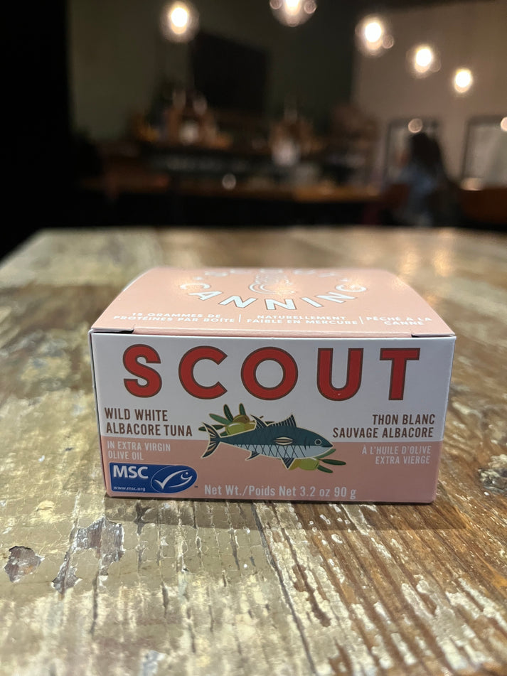 Scout Canning Wild White Albacore Tuna – LouElla Wine, Beer & Beverage