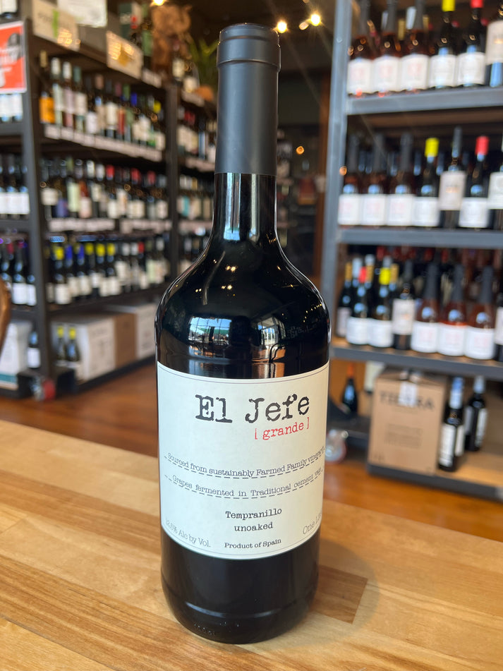 2025 El Jefe Tempranillo Grande – LouElla Wine, Beer & Beverage