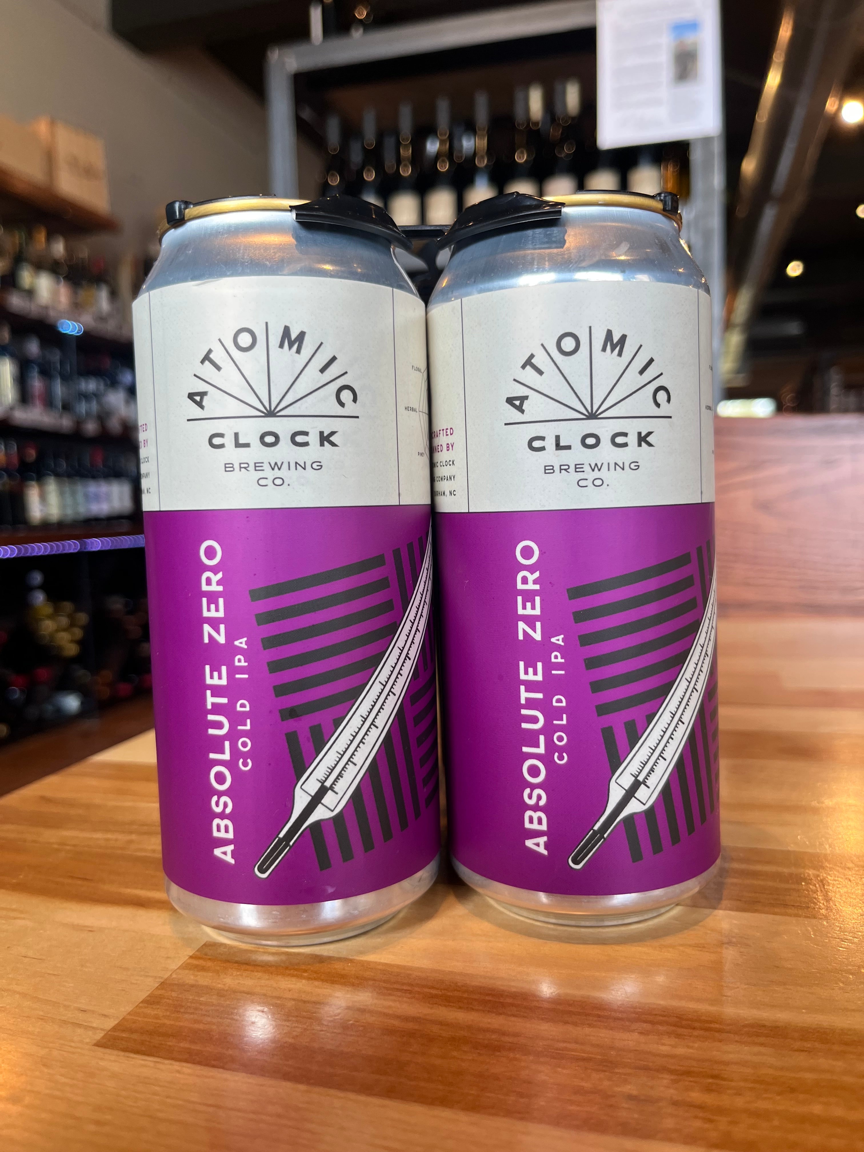 Atomic Clock Absolute Zero Cold IPA – LouElla Wine, Beer & Beverage
